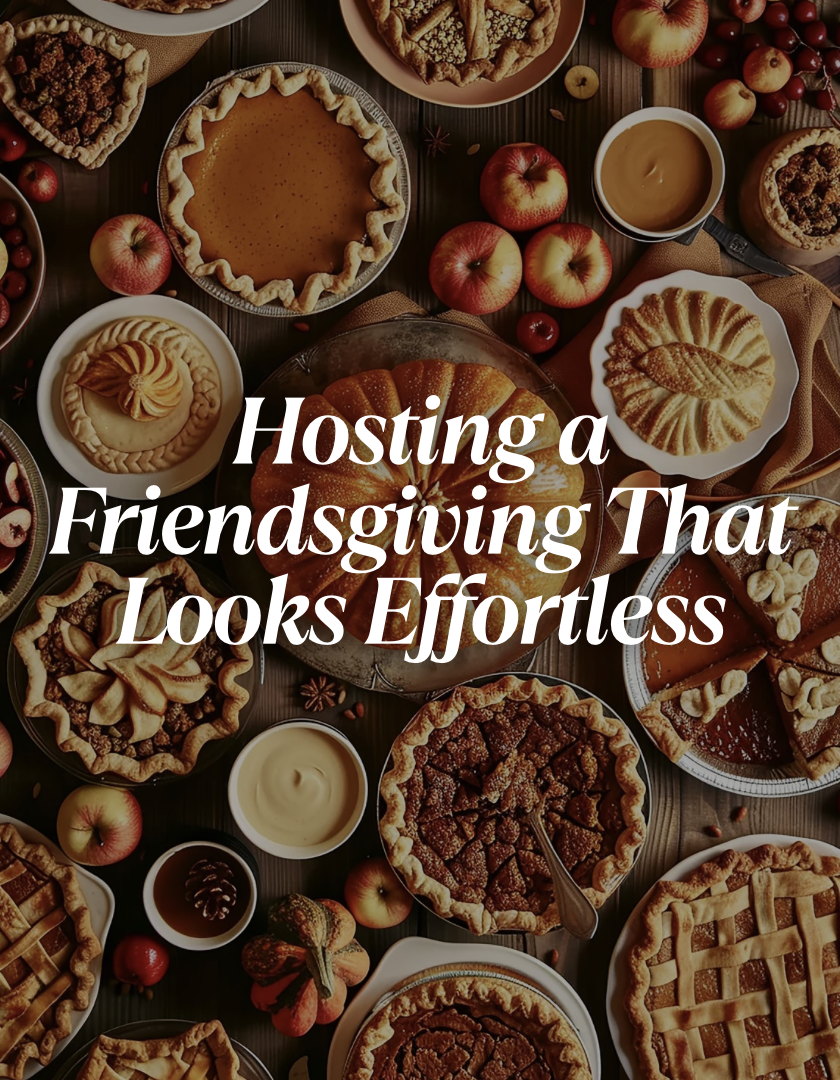 Hosting a Friendsgiving That Looks Effortless - Officially HER